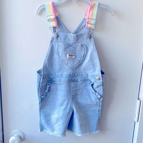 OshKosh B'gosh | One Pieces | Osh Kosh Toddler Heart Pocket Overalls ...